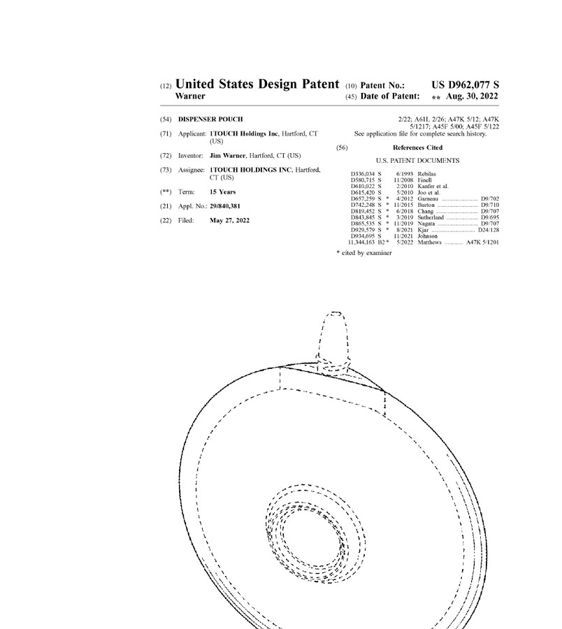 Jim Warner 3D Patents - Jim Warner 3D | Industrial Designer
